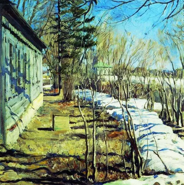 "Na suncu okupanom u Rusiji ..." Umjetnik Sergej Vinogradov (1869 - 1938)