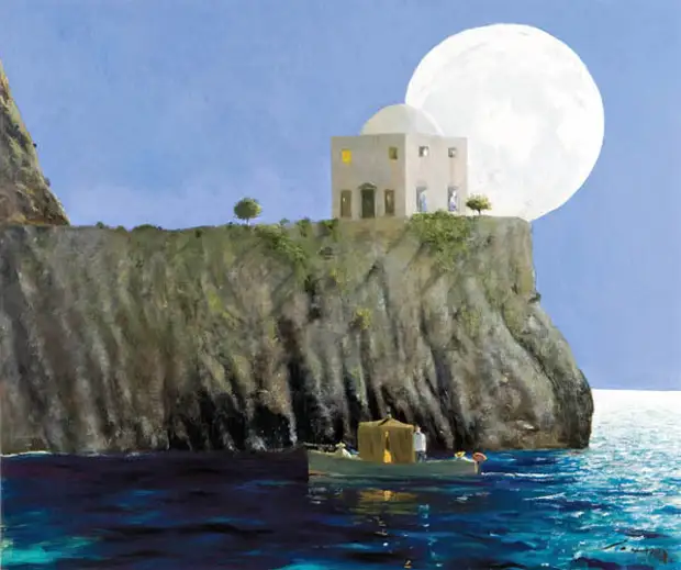 Anya onye na -ese ihe ka na -ahụ nke ya ... Julio Larraz onye Cuba