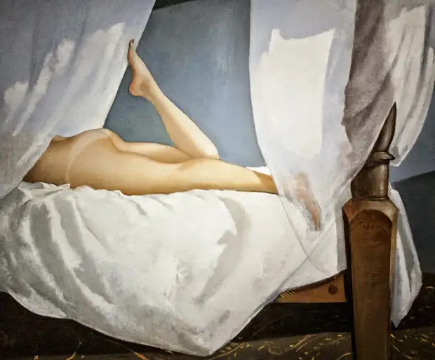 Mae llygad yr arlunydd yn dal i weld ei hun ... Yr artist Ciwba Julio Larraz