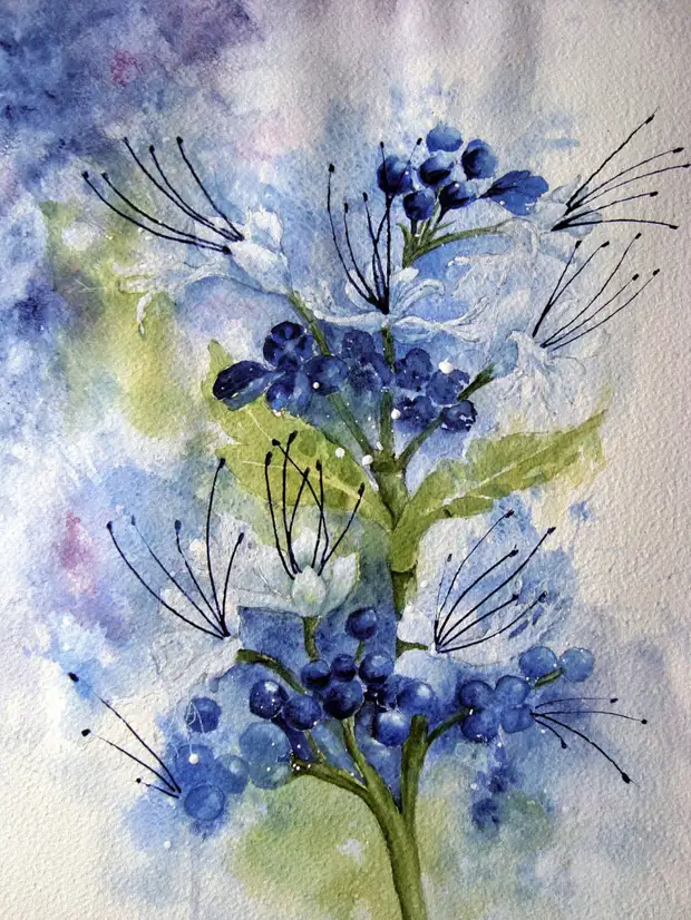 Flowers are bashful, as your charms are languid ... British artist Yvonne Harry