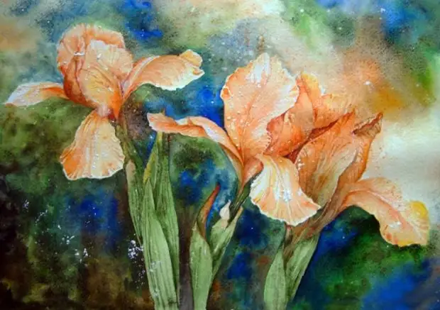 Flowers are bashful, as your charms are languid ... British artist Yvonne Harry