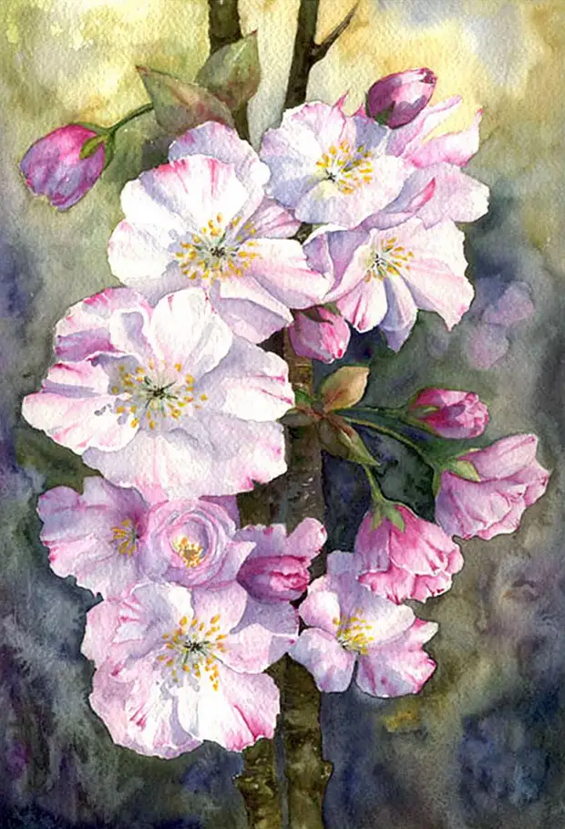 Flowers are bashful, as your charms are languid ... British artist Yvonne Harry