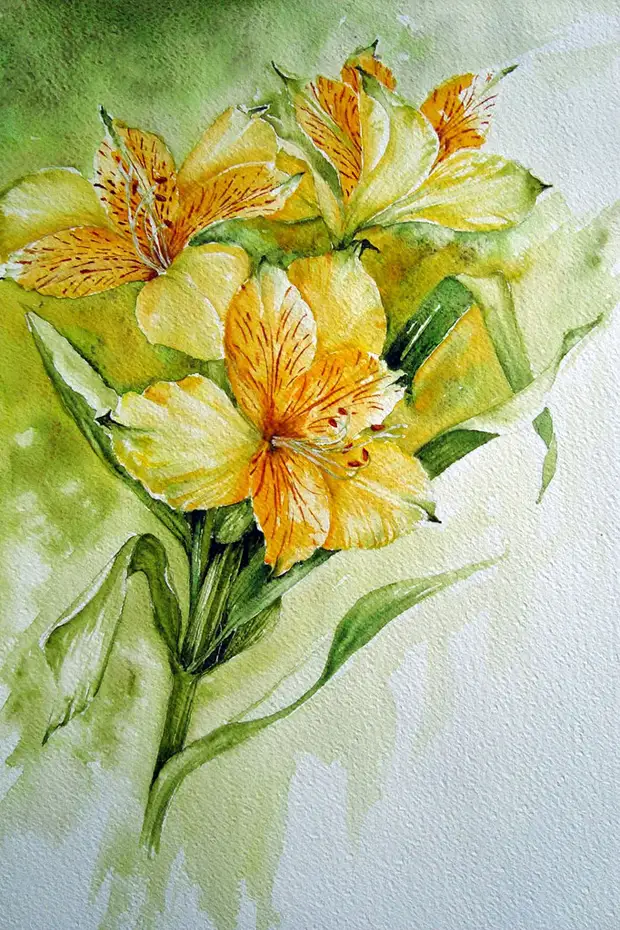 Flowers are bashful, as your charms are languid ... British artist Yvonne Harry