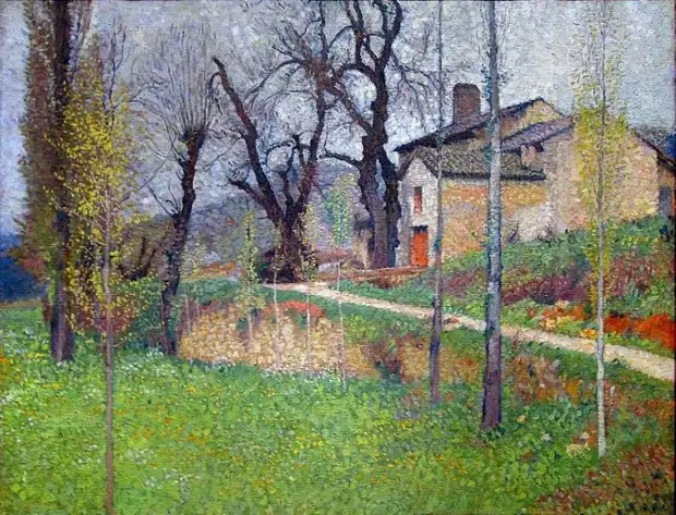 The mystery of the world that wakes up ... French artist Henri-Jean Guillaume Martin (1860 - 1943)