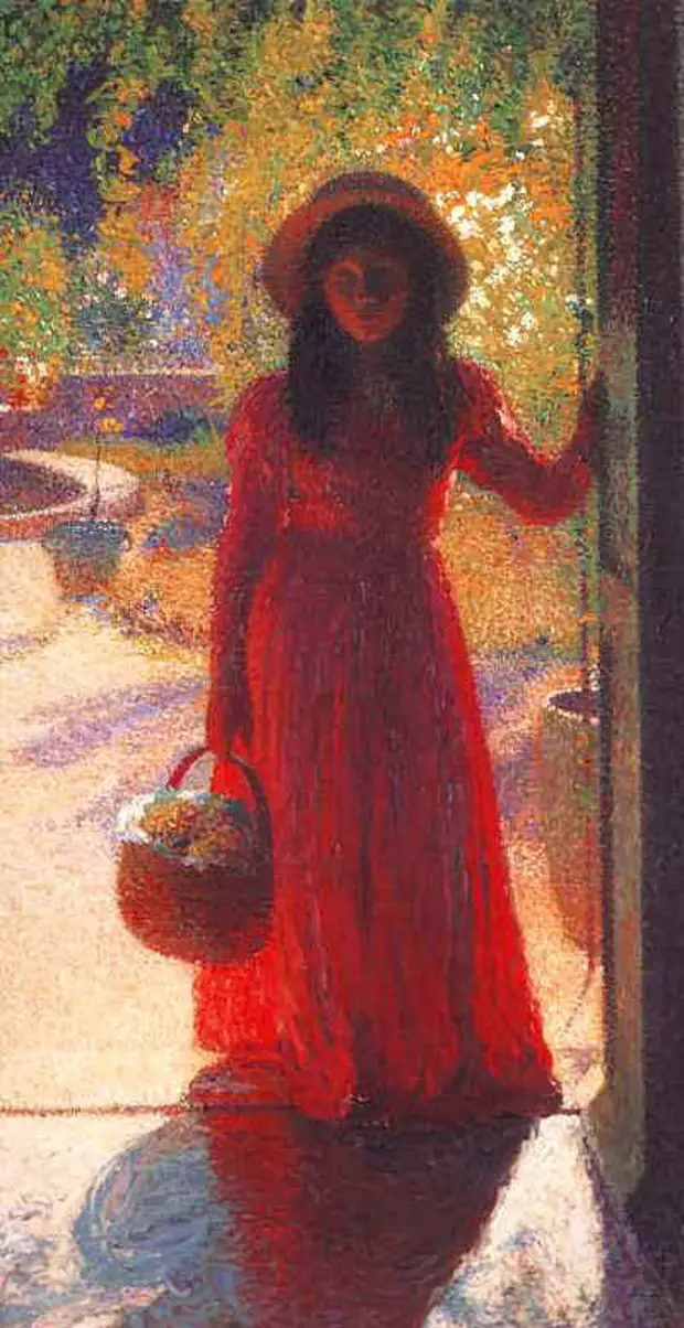 The mystery of the world that wakes up ... French artist Henri-Jean Guillaume Martin (1860 - 1943)