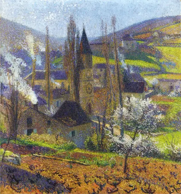 The mystery of the world that wakes up ... French artist Henri-Jean Guillaume Martin (1860 - 1943)