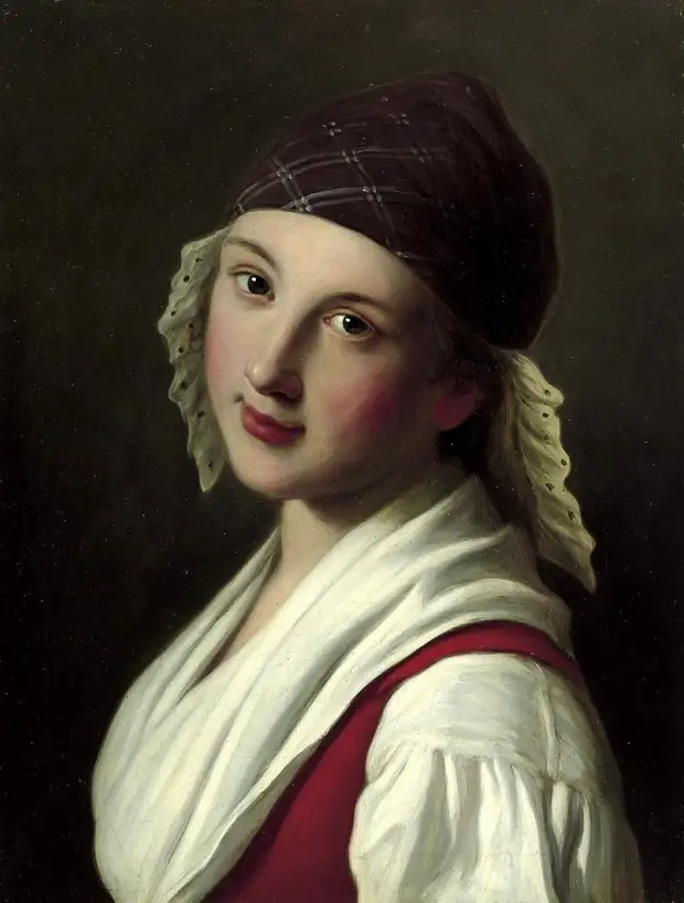 Ich schaue in dein Porträt... Künstler Pietro Antonio Rotari (1707-1762)