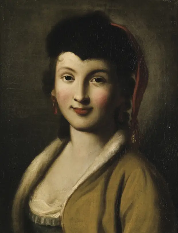 Ich schaue in dein Porträt... Künstler Pietro Antonio Rotari (1707-1762)