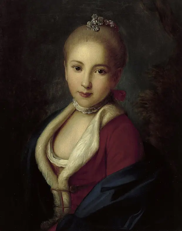 Ich schaue in dein Porträt... Künstler Pietro Antonio Rotari (1707-1762)