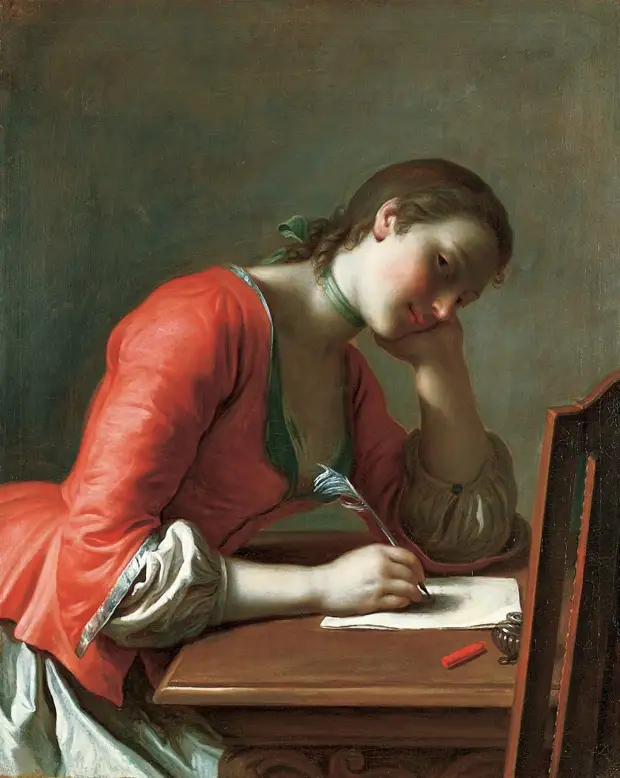 Ich schaue in dein Porträt... Künstler Pietro Antonio Rotari (1707-1762)