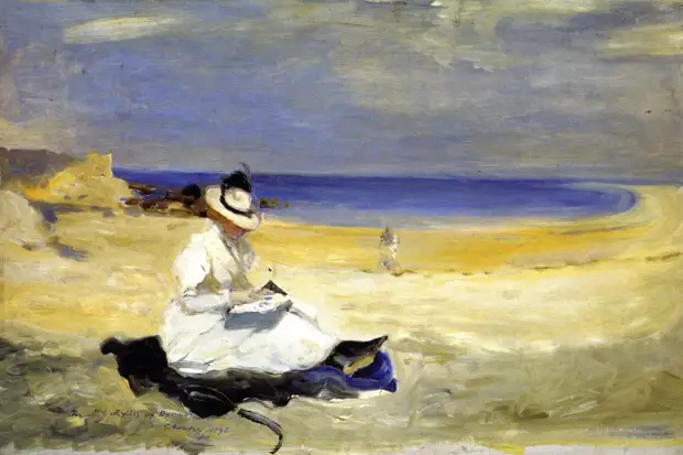 Write me oil pasteal ... 영국 화가 Charles Conder(1869-1909)