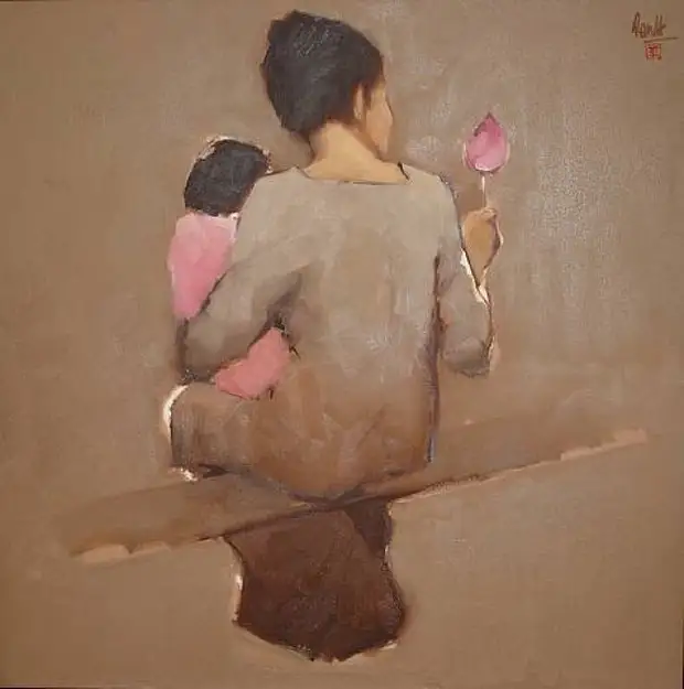 Moabut ka sama sa buntag ... Vietnamese minimalist artist Nguyen Thanh Binh