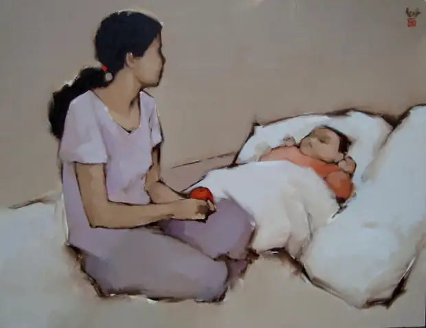 Moabut ka sama sa buntag ... Vietnamese minimalist artist Nguyen Thanh Binh