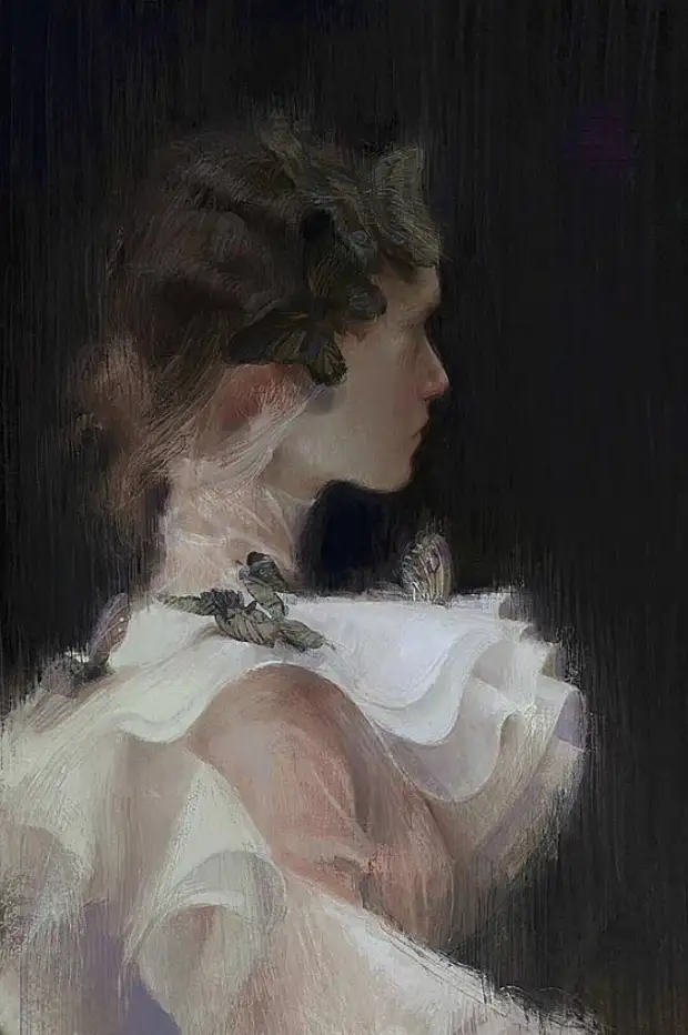 Artist Xuanwei Su. Breuddwydion gyda'r nos