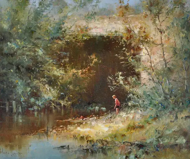 Ka linako tse ling ke emisa ke maketse ... Artist Ivars Jansons