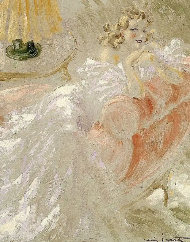 Künstler Louis Icart (1888 - 1950). Tödliche Schönheiten von Paris