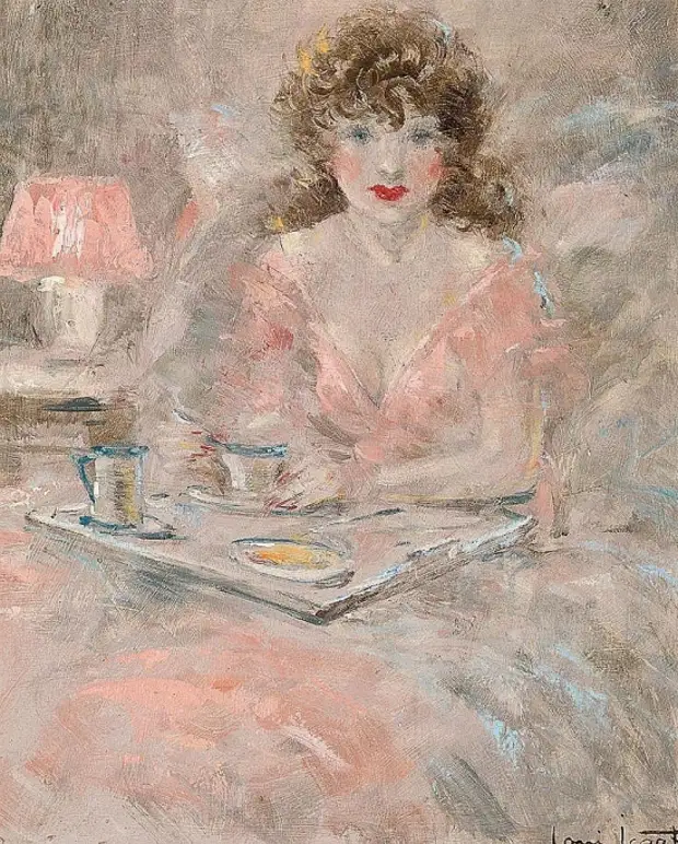 Künstler Louis Icart (1888 - 1950). Tödliche Schönheiten von Paris