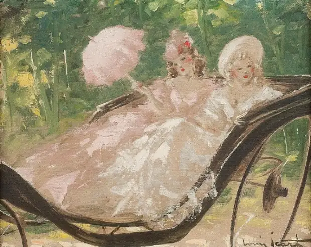 Künstler Louis Icart (1888 - 1950). Tödliche Schönheiten von Paris