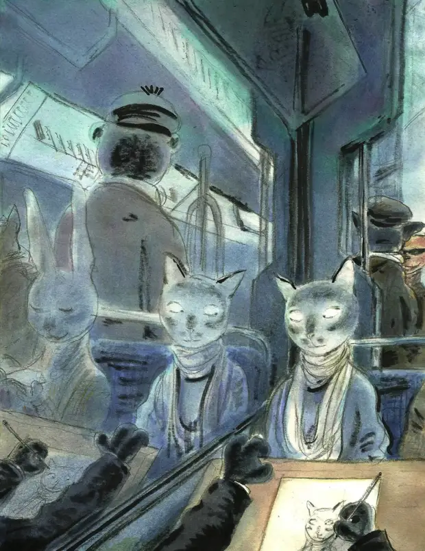 Andrey Arinushkin. Histórias do Artista Gato