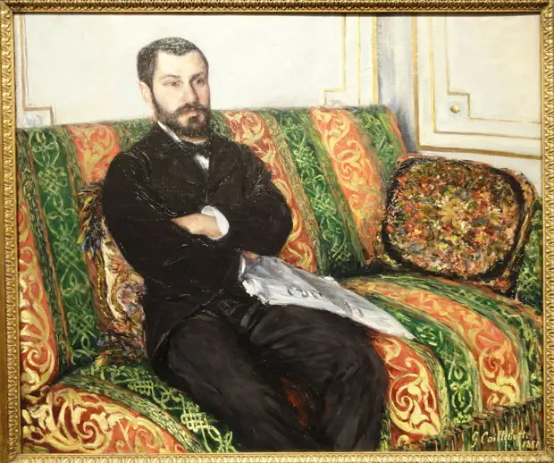 Porträtt av Richard Gallo; 1881; Gustave Caillebotte, (1848-1894) Nelson-Atkins Museum of Art, Kansas City, Missouri, USA.