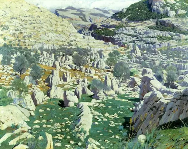 Izađite u vrt ... španjolski umjetnik Santiago Ruzignol y Prats