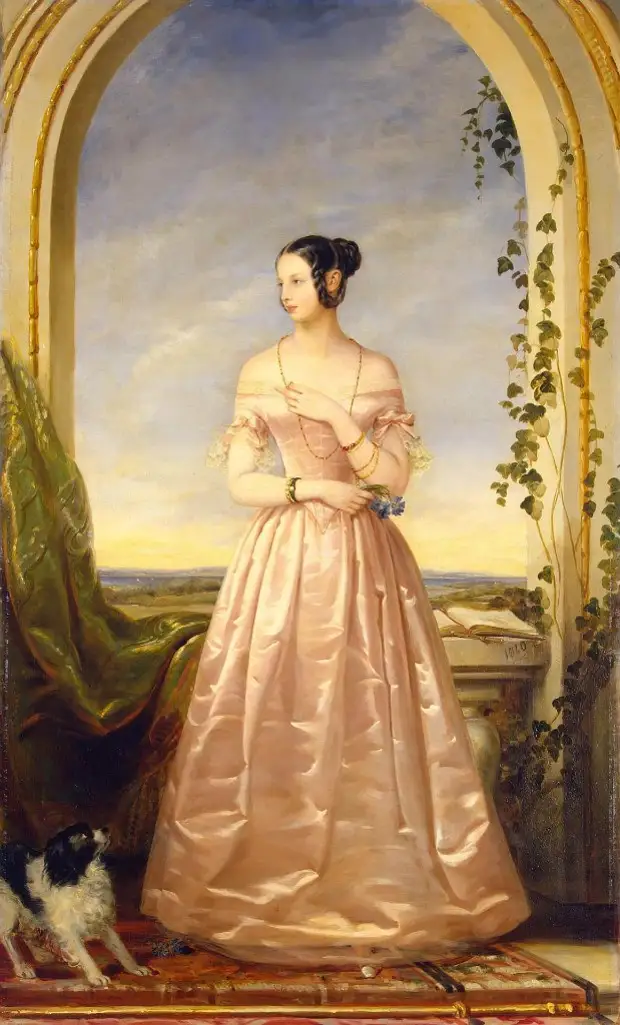 Yr artist Albanaidd Christina Robertson (1796-1854)