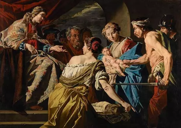 Artist na Matthias Stom (1600-1652). Mahusay na Utrecht caravaggist