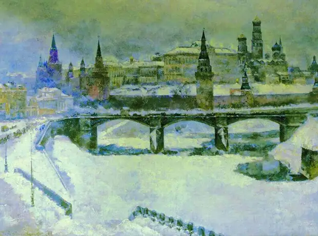 Russian avant-garde. Artist Vasily Rozhdestvensky