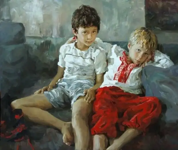 Artist Konstantin Lupanov. Kuv txaus siab rau qhov zoo nkauj ntawm tus neeg