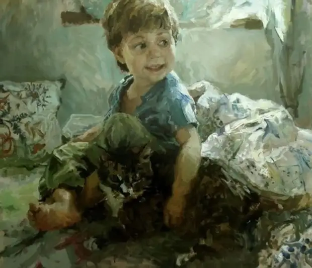 Artist Konstantin Lupanov. I am interested in the beauty of a person