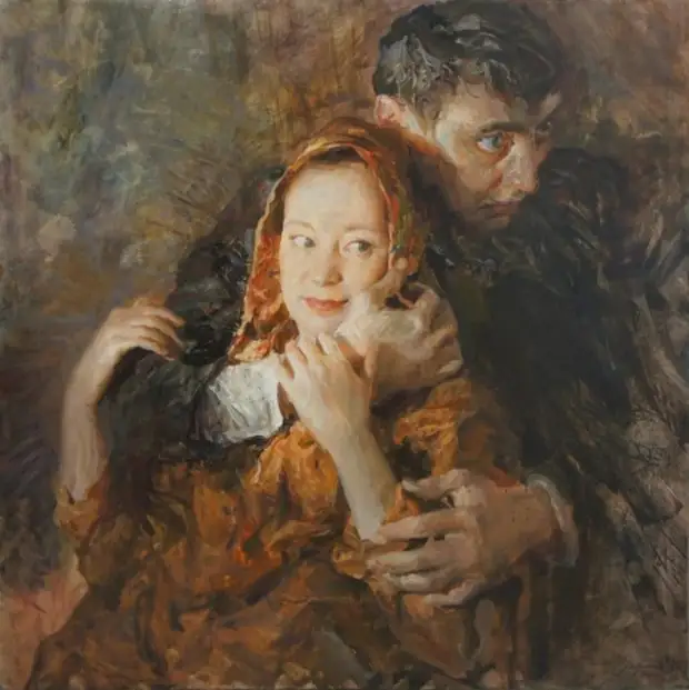 Artist Konstantin Lupanov. I am interested in the beauty of a person