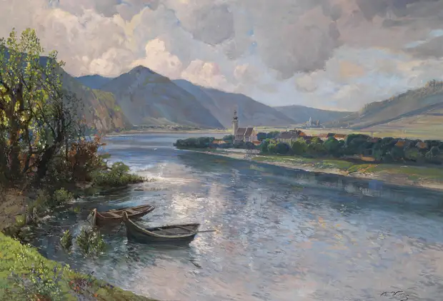 Melodii de toamnă. Pictorul austriac Karl Vikas (1875-1934)