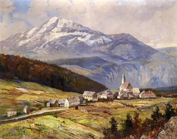 Melodii de toamnă. Pictorul austriac Karl Vikas (1875-1934)