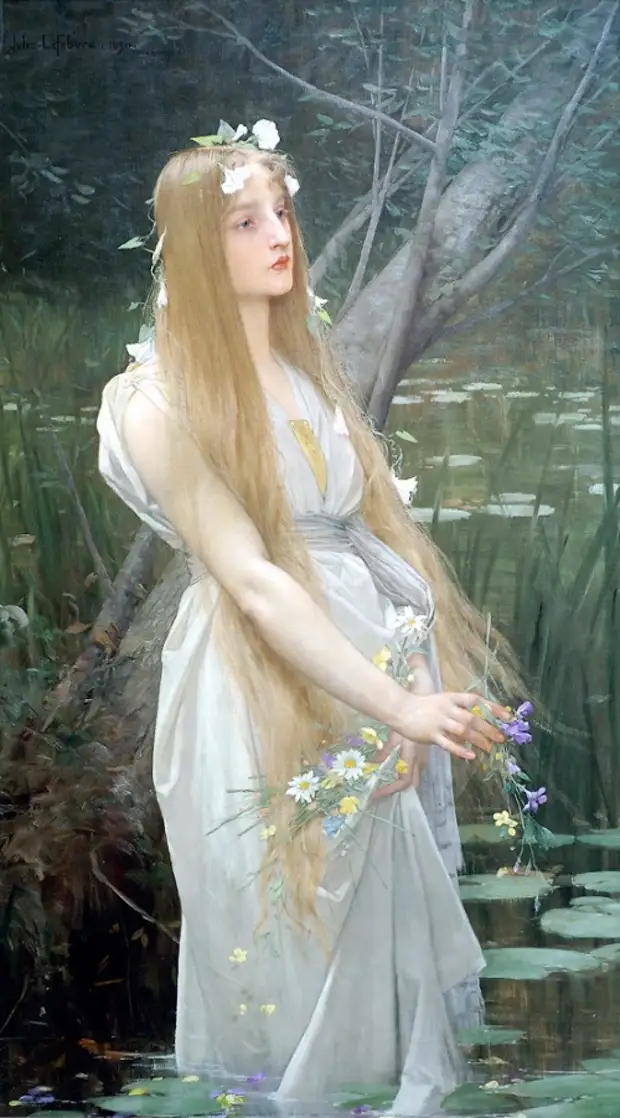 Ophelia képe a festészetben