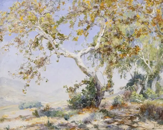 Kunstnik Mathias Joseph Alten (1871 - 1938). Kuldne impressionism