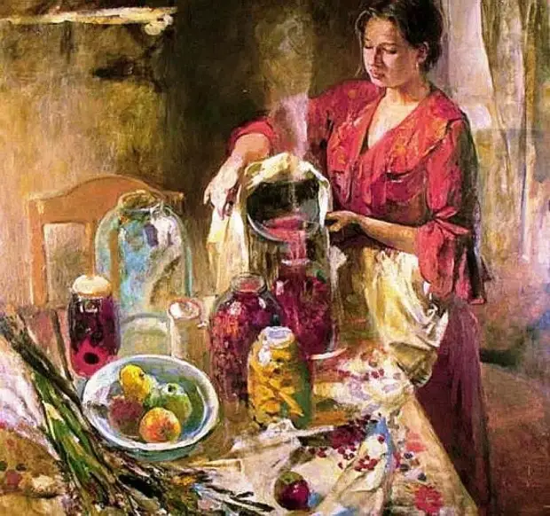 Artistja Svetlana Kropacheva.