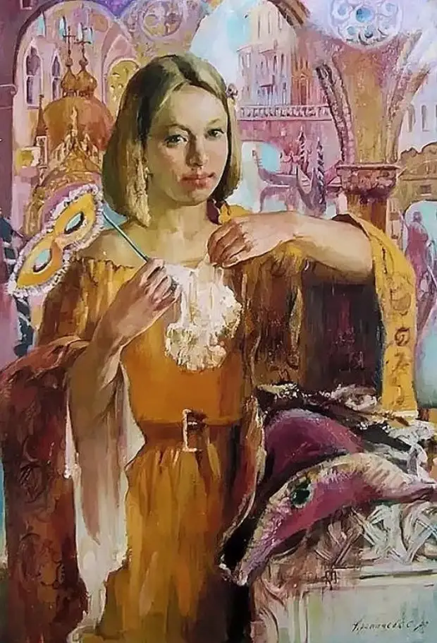 Artistja Svetlana Kropacheva.