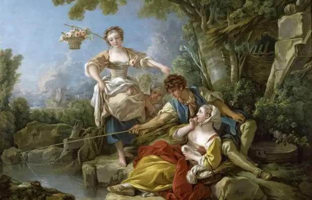 Masunta. Mawallafi: Francois Boucher.