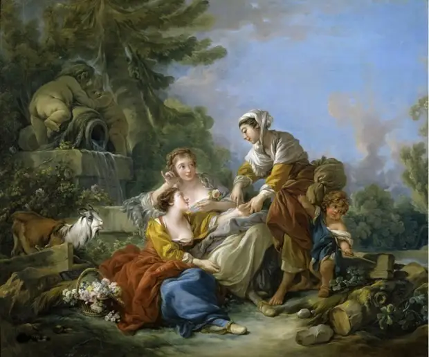 Falçı. Müəllif: Francois Boucher