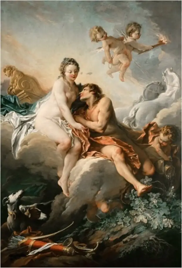 Aurora and Mullet. Author: Francois Boucher.