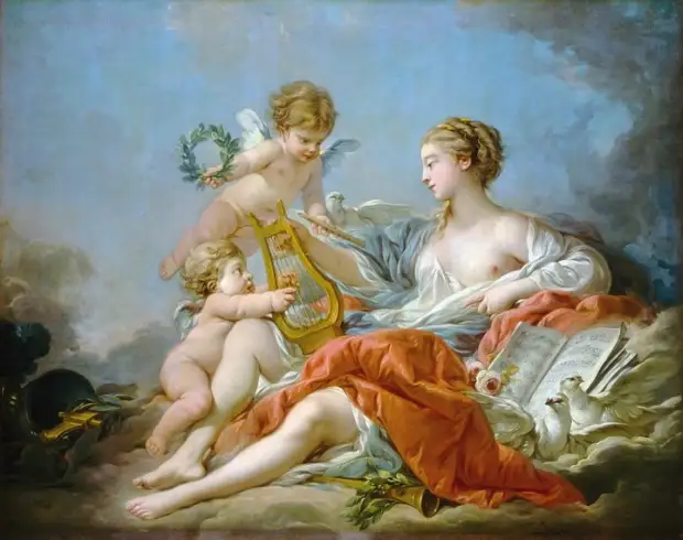 Alamar waƙa. Mawallafi: Francois Boucher.