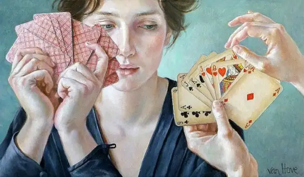 Kunstner Francine Van Hove. Og kvinnen er fransk, alvorlig og søt