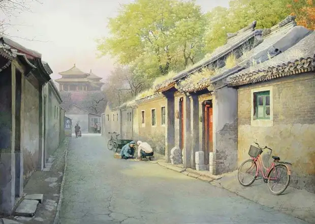 Magnifiques aquarelles de Huang Youwei