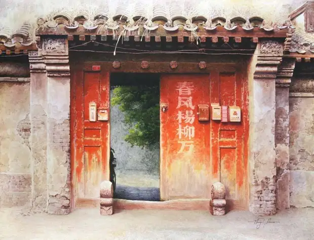 Magnifiques aquarelles de Huang Youwei