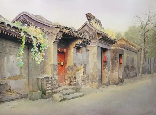 Magnifiques aquarelles de Huang Youwei