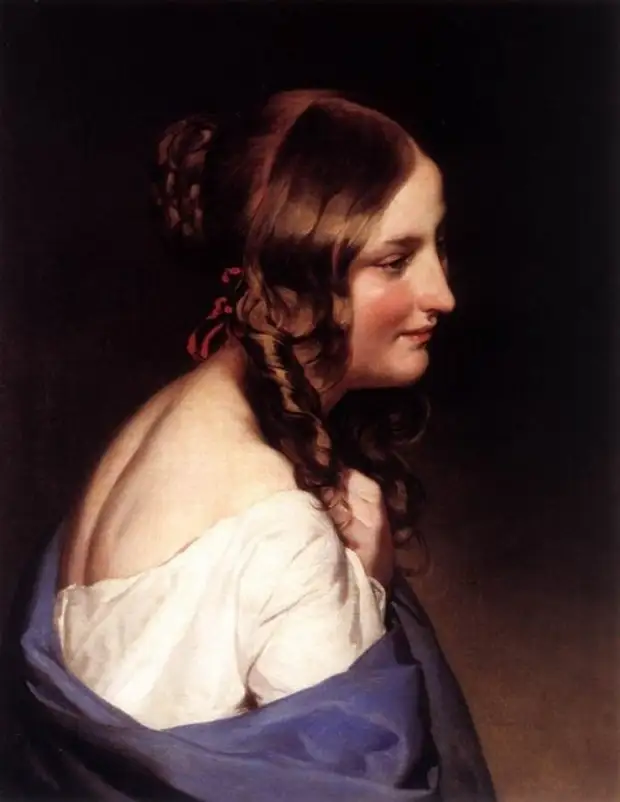 ئاۋسترىيەدىكى داڭلىق رەسساملارنىڭ بىرى - Friedrich von Amerling نىڭ سۈرىتى