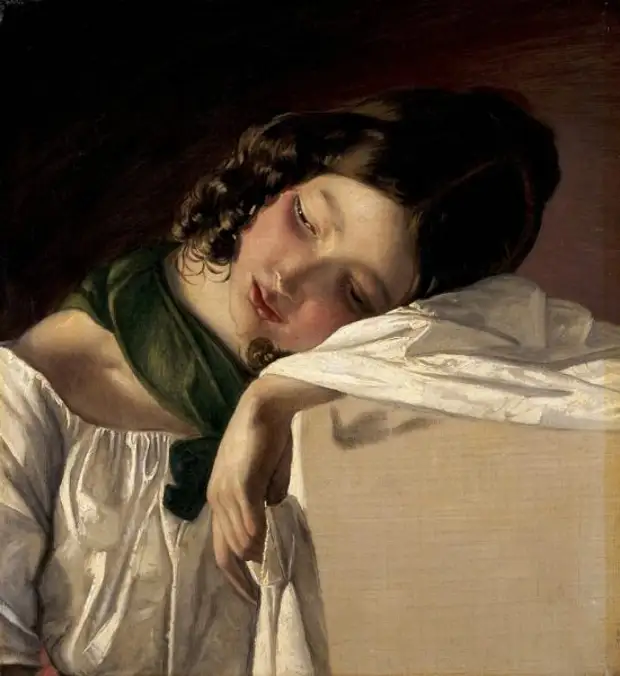 ئاۋسترىيەدىكى داڭلىق رەسساملارنىڭ بىرى - Friedrich von Amerling نىڭ سۈرىتى