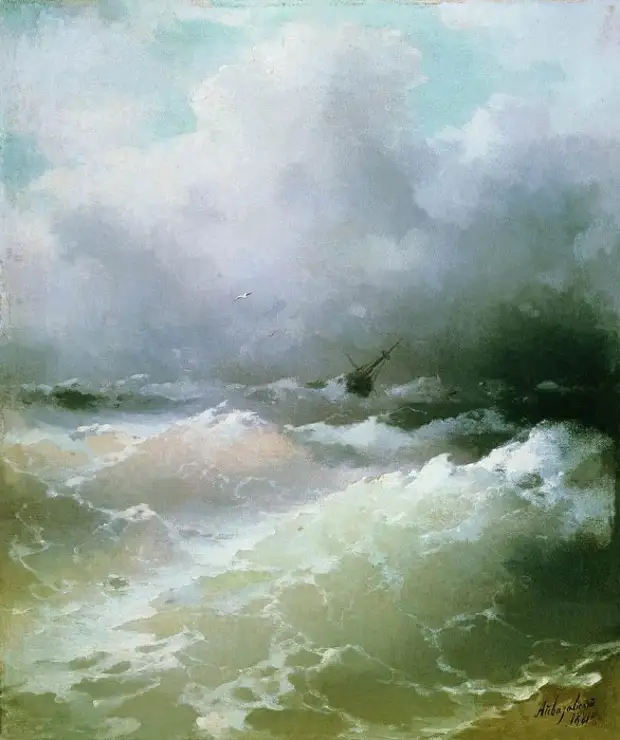 Laut 1881 49h42. Ivan Constantinovich Aivazovski