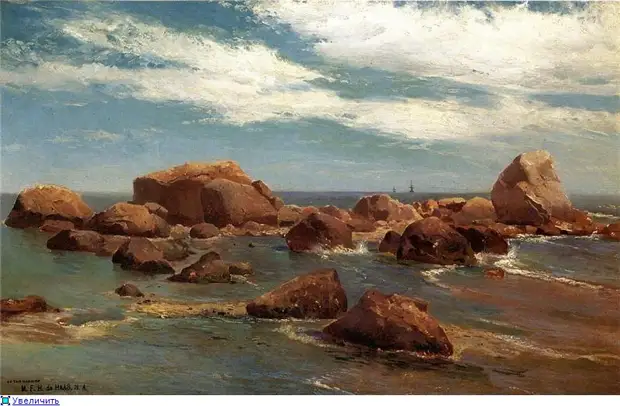 O mar na obra do artista Moritz Frederick De Haas