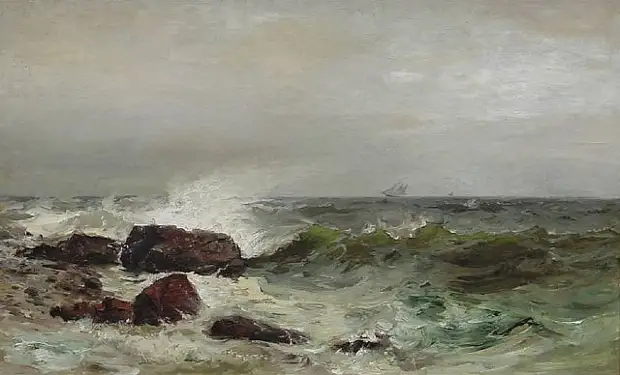 O mar na obra do artista Moritz Frederick De Haas